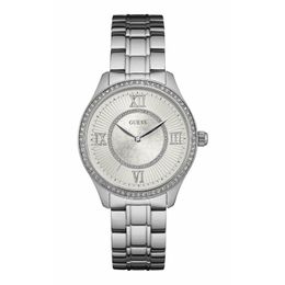 Guess Damenuhr Quartz Silber