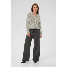 Kaffe Langarm-Bluse KAditte Regular fit animal