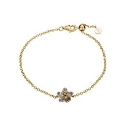 Lyomi Armband 585/- GG/WG Kirschbl&uuml;te 6 synth. Diam. 0,04ct.