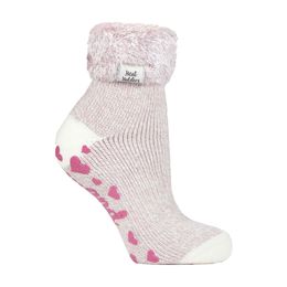 Heat Holders Damen Anti-Rutsch Thermo Low-Cut Kn&ouml;chelsocken mit Grip
