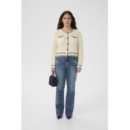 Gestuz Strickjacke GZcleana Regular fit cream