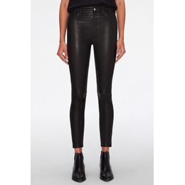 7 For All Mankind Damen Pants Aubrey Leather Skinny Fit