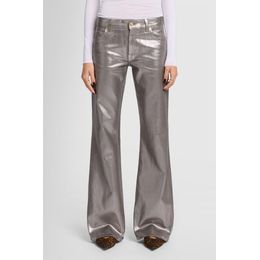 7 For All Mankind Damen Pants Spencer Flare Coated Champagne Flare Fit