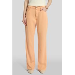7 For All Mankind Damen Pants Tess Trouser Colored Tencel Straight Fit