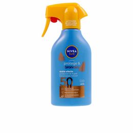 Nivea Sun Protect &amp Tan Spf50 Spr&uuml;hpistole 270 ml