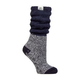 Heat Holders Damen Flauschige Schlappe Top Anti-Rutsch Thermo Bett-Socken