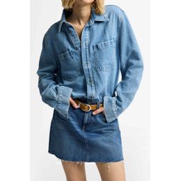 7 For All Mankind Damen Mini Skirt Dress Denim Dress