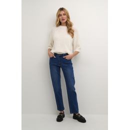 Kaffe Strickpullover KAemilie Loose fit white