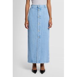 7 For All Mankind Damen Jeans Amie Skirt Maxiskirt