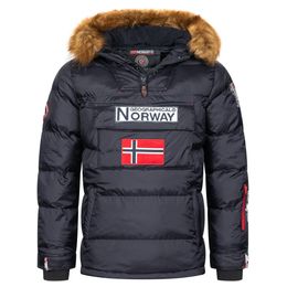 Geographical Norway Windbreaker Marineblau