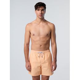 North Sails Badeshorts Gestreifter Seersucker