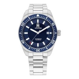 Tommy Hilfiger Herrenuhr Automatique Silber