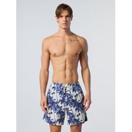 North Sails Badeshorts Gewaschener Druck