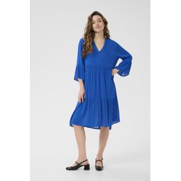 Kaffe Kleid KAmarianah A-shape blue