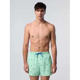 North Sails Badeshorts Grafischer Druck