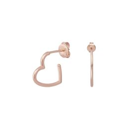 CAI Creole 925 Sterling Silber ros&eacute; vergoldet Herz klein
