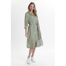 Culture Kleid mit lockerer Passform beige