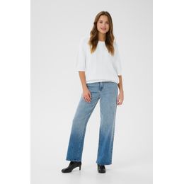 Kaffe Strickpullover KAwhitney Loose fit white