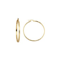 Diamonds by Ellen K. Fascination by Ellen K. Creolen 375/- Gelbgold diamantiert &Oslash; 45mm