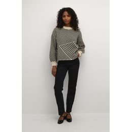 Kaffe Strickpullover Baggy fit cream