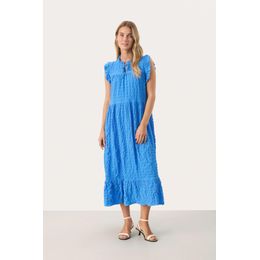 PART TWO Kleid Gerade Passform blue