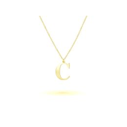 Beka & Bell BEKA&BELL Anh&auml;nger mit Kette 925-Sterling Silber vergoldet Gl&auml;nzend 45cm