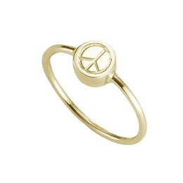 CAI Ring 925/- Sterling Silber vergoldet Peace