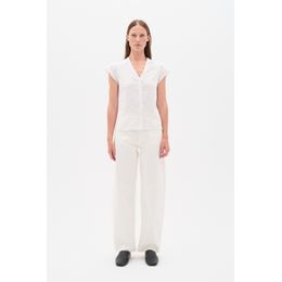 Inwear Kurzarm-Bluse Feminine Form Pure White