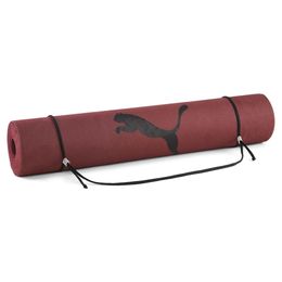 Puma Logo Burgunder Yoga Matte