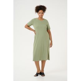Kaffe Kleid A-shape Oil Green