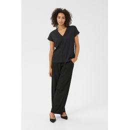 Kaffe &Auml;rmellose Bluse Casual fit Black
