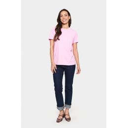Saint Tropez T-shirt Gerade Passform pink