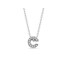 dKeniz Anh&auml;nger mit Kette Buchstabe C 925/- Sterling Silber