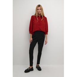 Kaffe Langarmshirt Regul&auml;re Passform Picante red