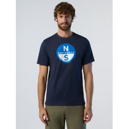 North Sails T-Shirt Logo-Print