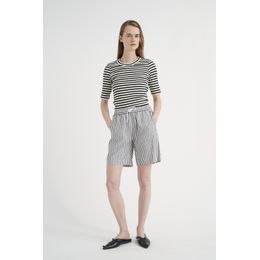Inwear Jerseytop Slim fit Black / Whisper White black
