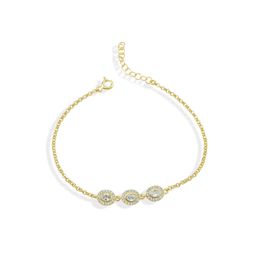 dKeniz Armband 925/- Sterling Silber vergoldet Pure Elegance