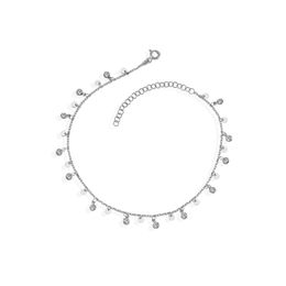 dKeniz Armband 925 Sterling Silber rhodiniert Wunderkette Zirkonia