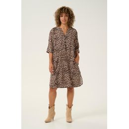 Cream Kleid Straight fit animal