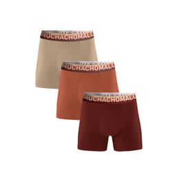MUCHACHOMALO Herren Boxer Shorts - 3er Pack - Herren Unterw&auml;sche