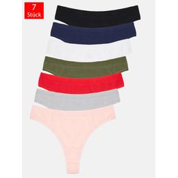Tazzio Damen String 7er-Pack
