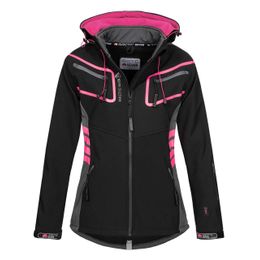 Arctic Seven Damen Softshell Jacken Schwarz-Grau