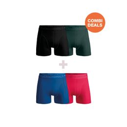 MUCHACHOMALO Herren Boxershorts &ndash; 2+2 St&uuml;ck &ndash; Herren Unterhosen