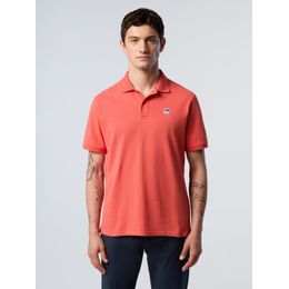 North Sails Polohemd Mit Logo-Patch