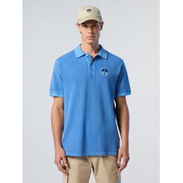 North Sails Polohemd Mit pigmentgef&auml;rbtem Finish