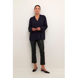 Kaffe Langarm-Bluse Regular fit Dawn Purple