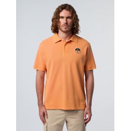 North Sails Polohemd Mit pigmentgef&auml;rbtem Finish