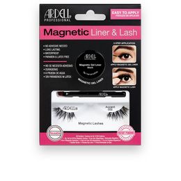 Ardell Magnetic Liner & Lash Accent Pesta&ntilde;as #002 + Gel Liner