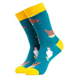 Vogelmuster Neuheit Baumwollsocken f&uuml;r Erwachsene