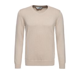 Way of Glory Herren Way of Glory Herren Pullover mit V-Ausschnitt ecru